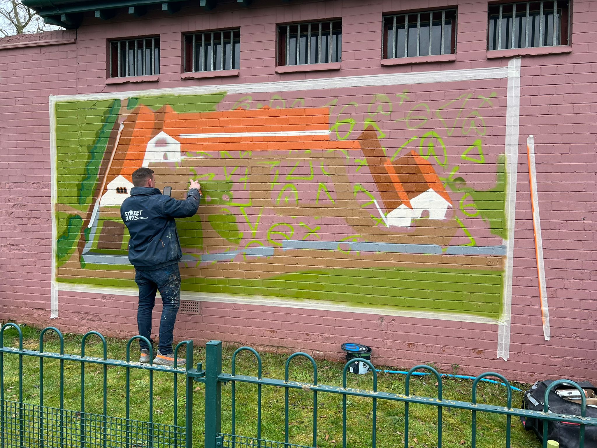 New Roman Mural for Itter Park - The Friends of Itter Park